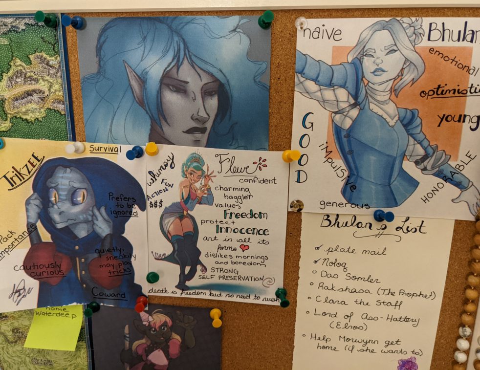 Rituals and Routines while preparing for D&D